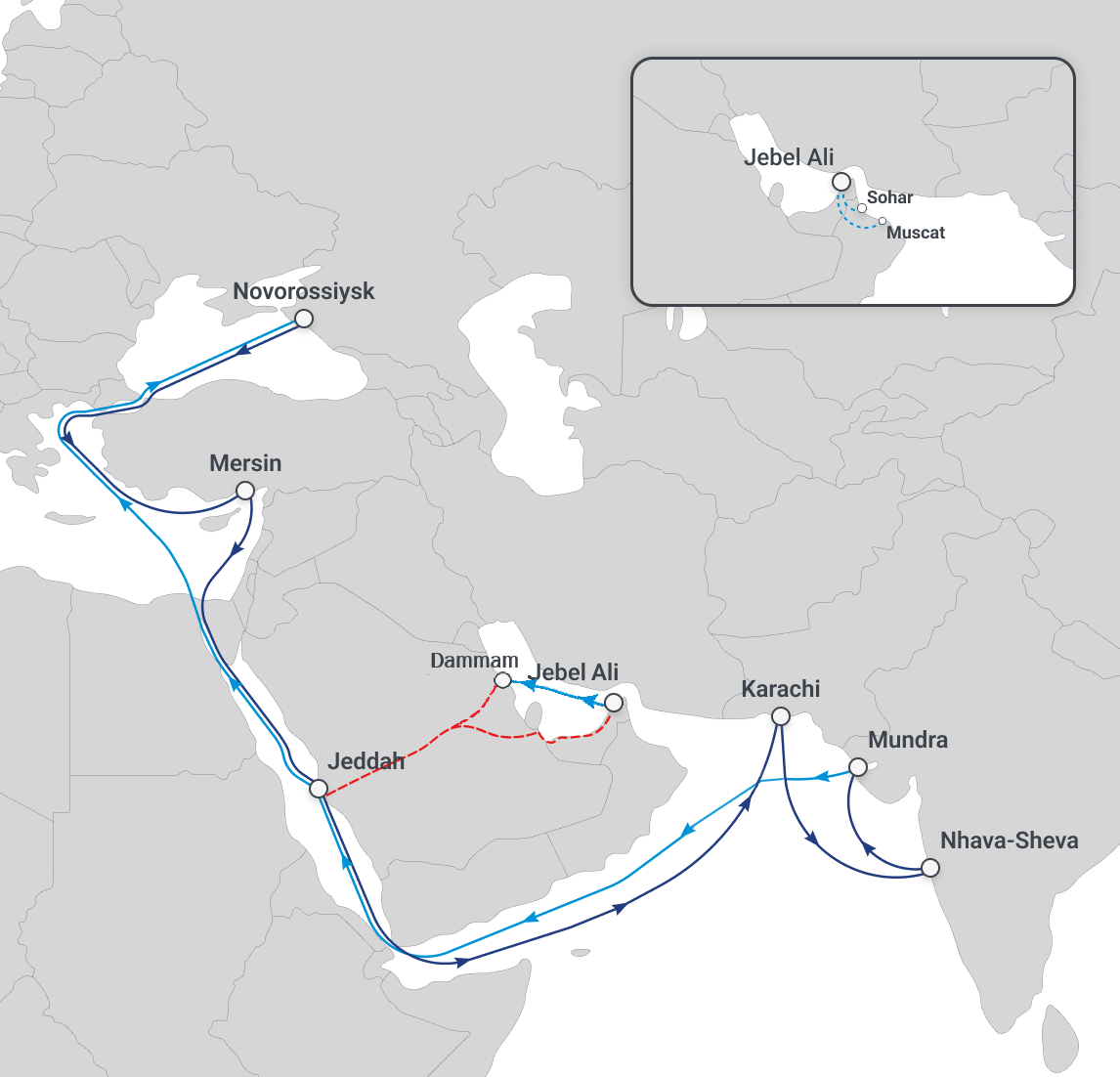 Silmar Shipping Line Schedule & Routes